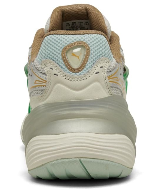 PUMA Inverse Shimmer Casual Sneakers From Finish Line in Green | Lyst