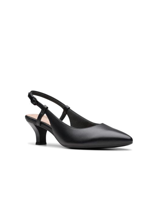 Clarks Collection Kepley Lane Slingback Pumps in Black | Lyst