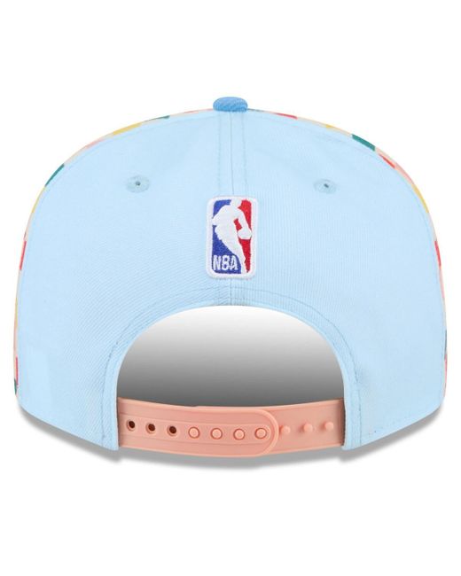 KTZ Light Blue San Antonio Spurs 2024/25 City Edition 9fifty Snapback ...