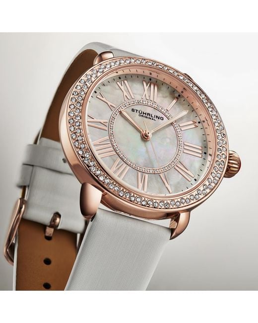 Stuhrling Elegant S 40mm Dress Watch – Model 4068 in Gray | Lyst