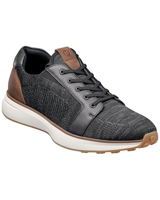 Nunn Bush Kore Swift Knit Lace To Toe Sneakers in Black for Men | Lyst