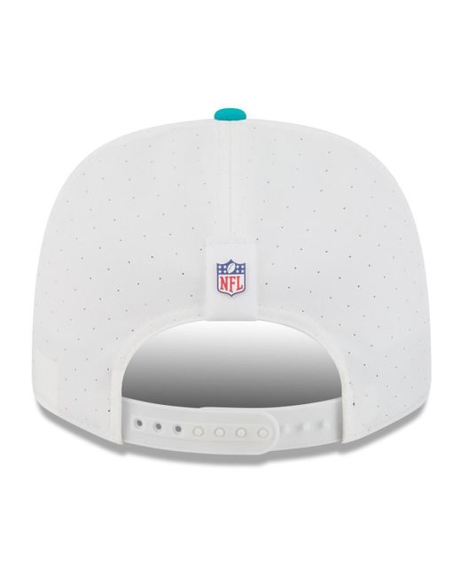 KTZ White/aqua Miami Dolphins 2025 Nfl Training Camp 9seventy ...