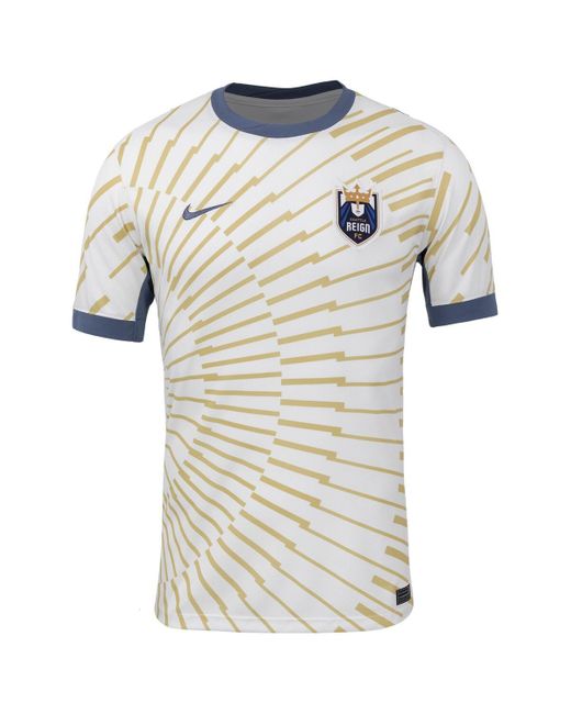 Nike Seattle Reign Fc 2025 The Rise Kit Stadium Replica Jersey in White ...