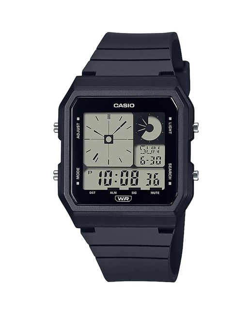 G Shock Digital Black Resin Watch 33 7mm Lf20w 1a In Blue For Men Lyst