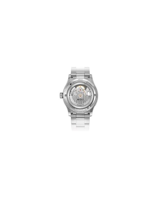 MIDO Swiss Automatic Multifort Skeleton Vertigo Stainless Steel ...
