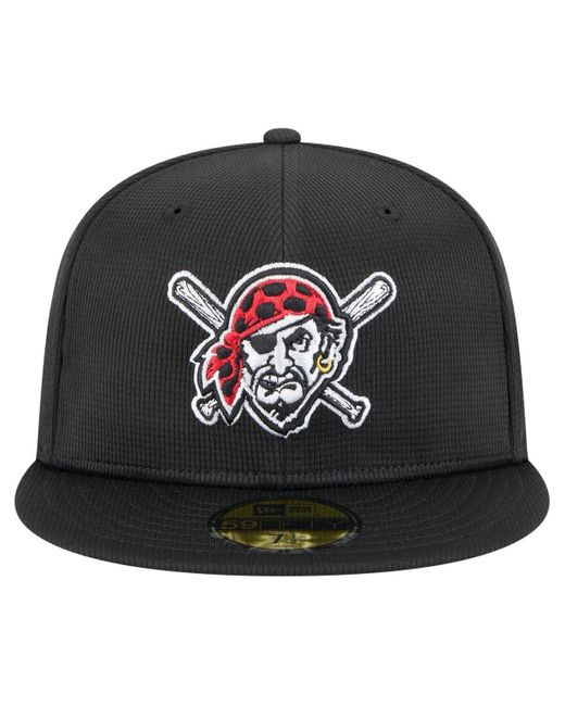 KTZ Pittsburgh Pirates 2025 Spring Training 59fifty Fitted Hat in Black ...
