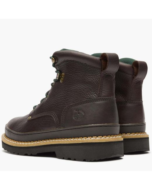Georgia Boot Georgia Giant Steel Toe Work Boot in Black for Men | Lyst