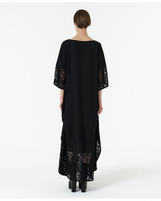 eem Laser-cut Kaftan in Black | Lyst