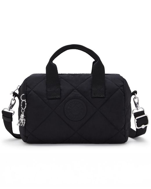 Kipling Bina Small Nylon Crossbody Handbag in Black | Lyst