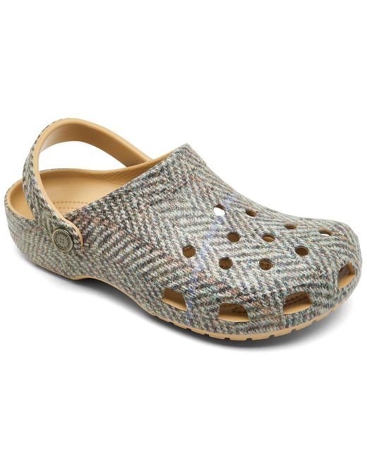 Crocs™ Classic Tweed Clog Sandals From Finish Line in White | Lyst