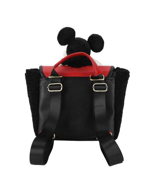 Disney Mickey Mouse Peek-a-boo Convertible Mini Backpack in Red | Lyst