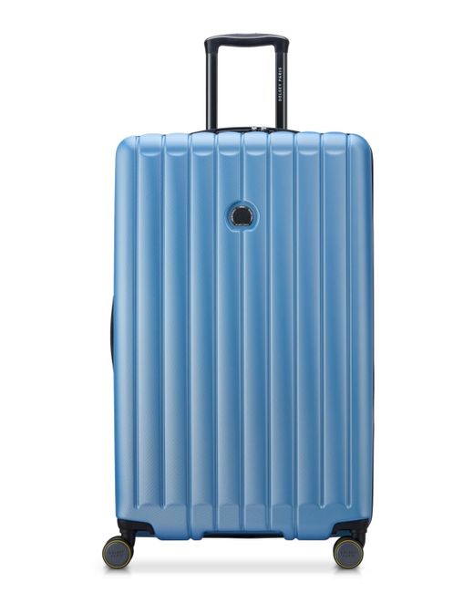 Delsey Paris Shadow 6.0 31.5" Check-in Expandable Spinner in Blue | Lyst