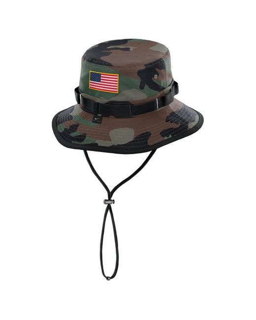 Nike Georgia Bulldogs 2024 Military Appreciation Apex Bucket Hat in ...