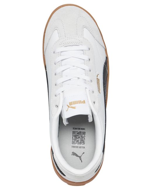 PUMA Club 5v5 Suede Casual Sneakers From Finish Line in White | Lyst