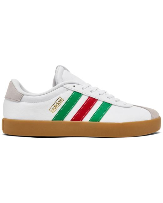 adidas Vl Court 3.0 Casual Sneakers From Finish Line in White for Men ...