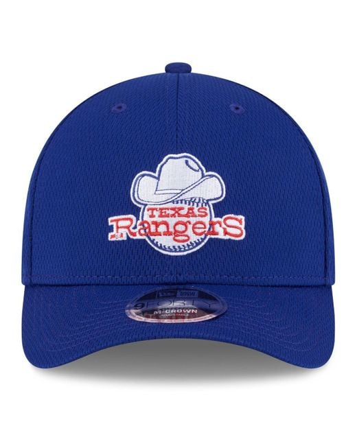 KTZ Texas Rangers 2025 Mlb Clubhouse 9forty M-crown Adjustable Hat in ...
