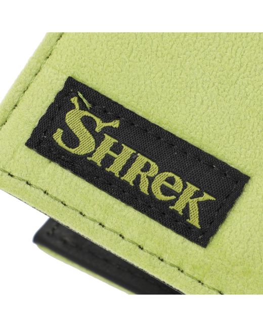 Shrek Character Face Bifold Wallet in Green for Men | Lyst