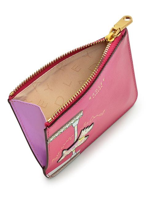 Radley Magical Carousel Coin Purse in Pink | Lyst