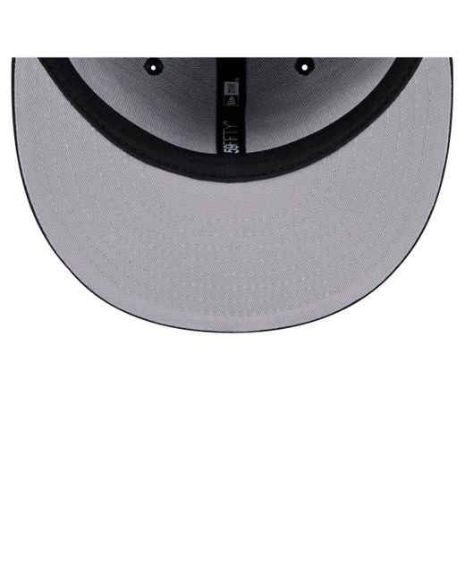 KTZ Boston Red Sox Script Sided 59fifty Fitted Hat in Blue for Men | Lyst