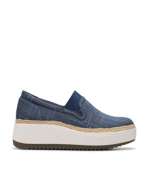 Clarks Collection Zylah Sky Slip-on Shoes in Blue | Lyst