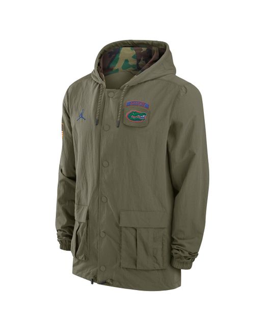 Nike Florida Gators 2024 Military Appreciation Full-snap Hoodie ...