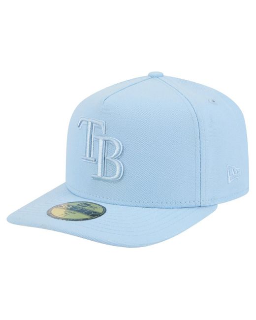 KTZ Tampa Bay Rays Color Pack A-frame 59fifty Fitted Hat in Blue for ...