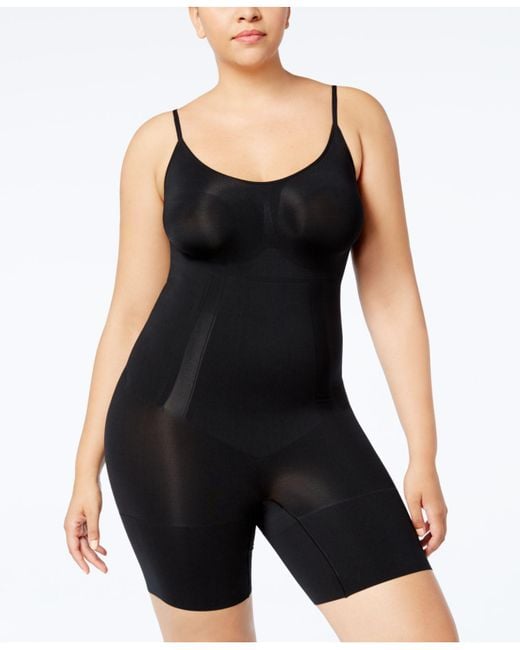 Spanx Synthetic Oncore Extra Firm Control Plus Size Bonded Bodysuit