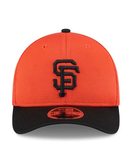 KTZ Orange/black San Francisco Giants 2025 Spring Training 9forty ...