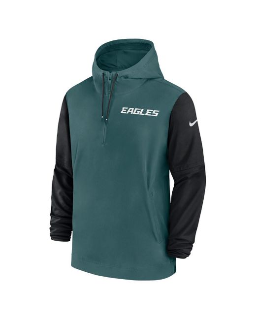 Nike Midnight Green/black Philadelphia Eagles 2024/25 Sideline Pre-game ...