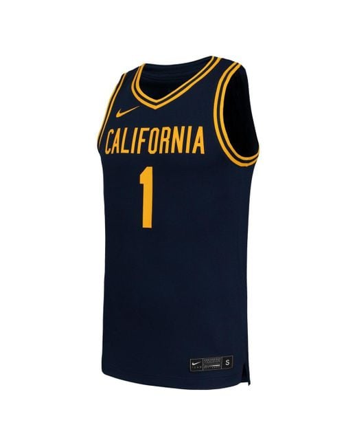 Nike 1 Cal Bears Replica Basketball Jersey in Blue for Men | Lyst