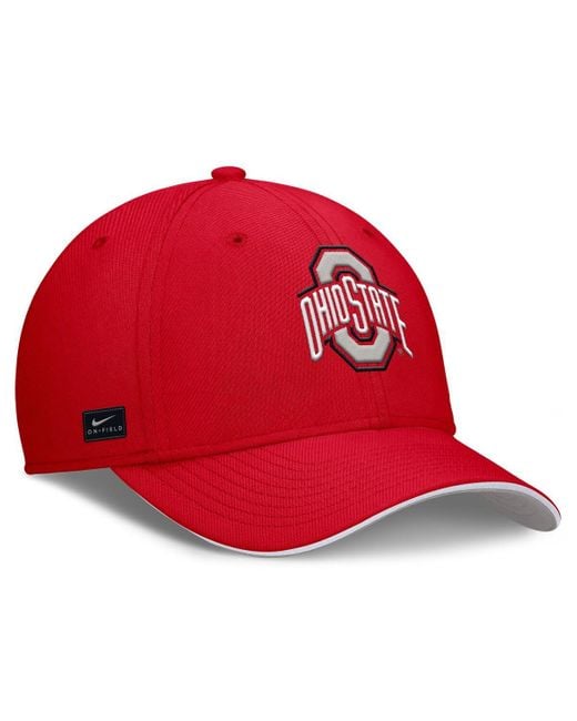 Nike Ohio State Buckeyes 2025 Dugout Coaches Rise Swoosh Performance ...