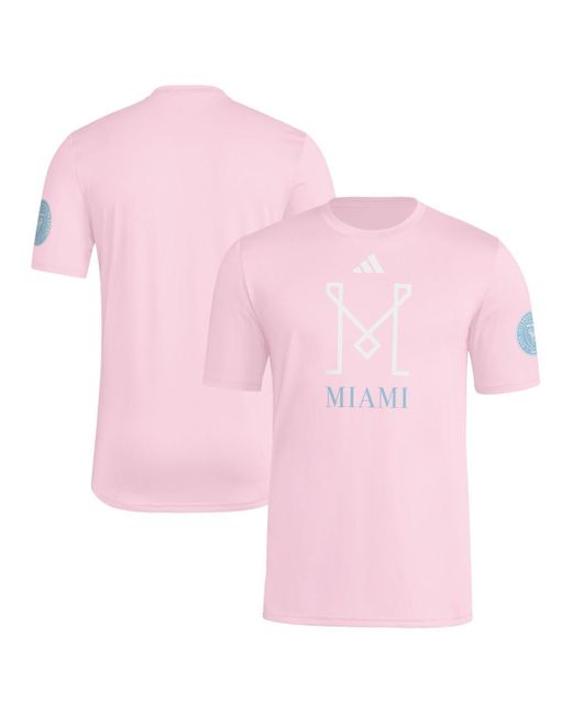 adidas Inter Miami Cf 2025 Archive Collection T-shirt in Pink for Men ...