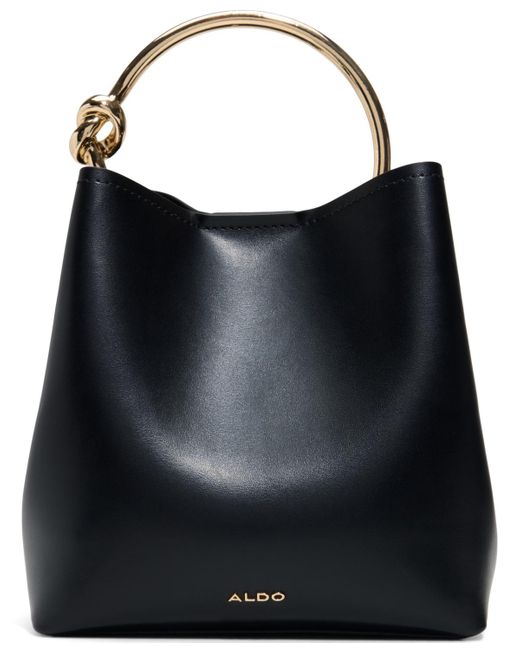 ALDO Bienkaax Medium Bucket Bag in Black | Lyst