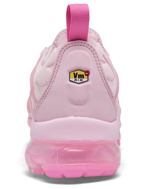 Nike Air Vapormax Plus Running Sneakers From Finish Line in Pink | Lyst