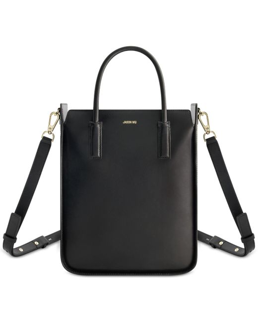 Jason Wu Kate Small Leather Tote in Black | Lyst