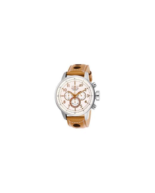 INVICTA WATCH 25725 S1 Rally Quartz Chronograph Ivory Dial Watch in ...