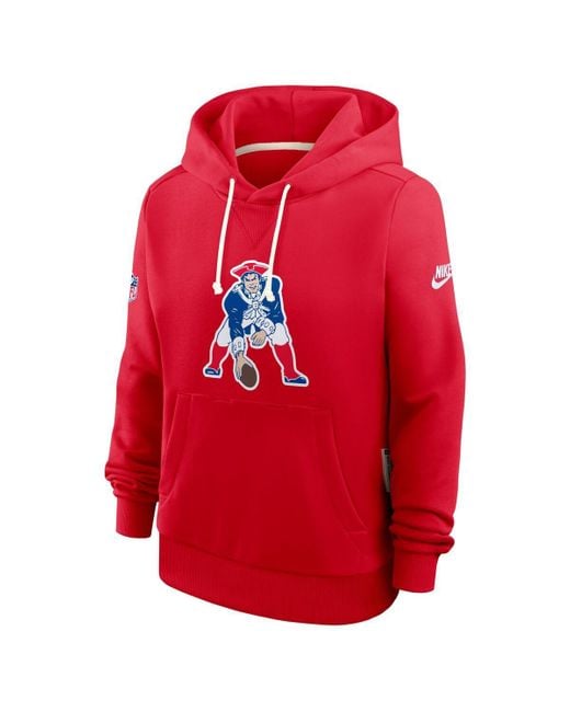 Nike New England Patriots Throwback Sideline Standard Issue Dri-fit ...