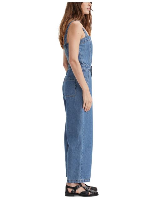 Levi's Drea Denim Jumpsuit in Blue | Lyst