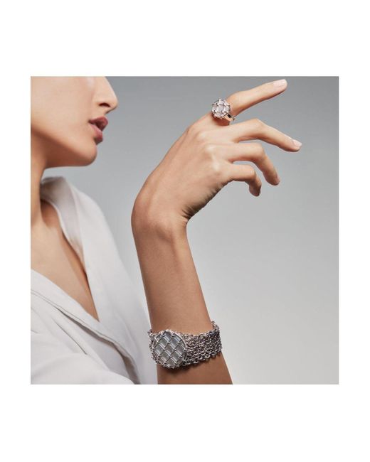 Judith Ripka Isola Multi Chain Bracelet in Metallic | Lyst