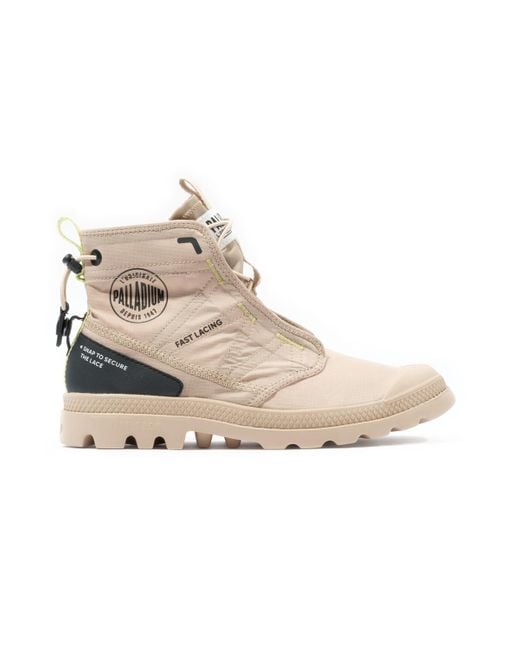 Palladium Pampa Travel Lite Rs Boots in Natural | Lyst