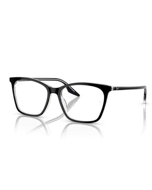 Ray-Ban Rb5422 Optics Eyeglasses in Brown | Lyst