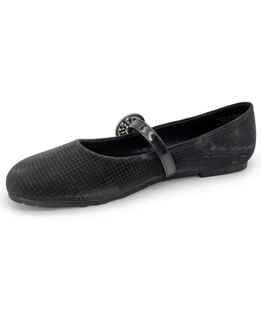 Kenneth Cole Elwood Ballet Flats in Black | Lyst