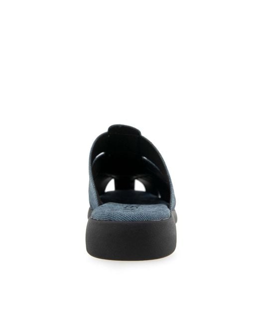Aerosoles 4ever Almond Toe Flat Mule in Blue | Lyst