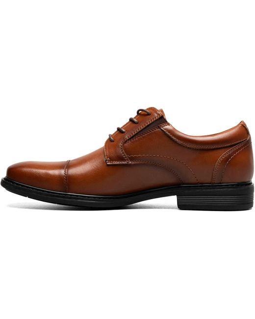 Nunn Bush Jarvis Cap Toe Oxford in Brown for Men | Lyst