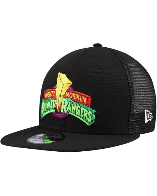 KTZ Power Rangers 9fifty Snapback Trucker Hat in Green for Men | Lyst
