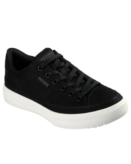 Skechers Street Arch Fit Arcade in Black for Men | Lyst