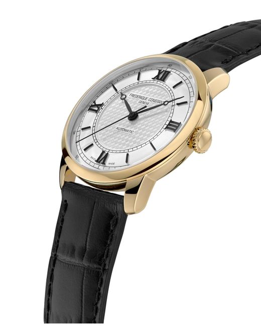 Frederique Constant Swiss Automatic Classics Premiere Leather Strap ...