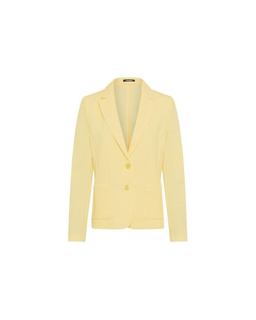 Olsen Pique Blazer in Natural | Lyst
