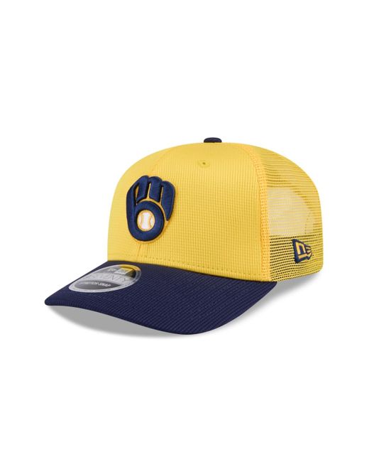 KTZ Milwaukee Brewers 2025 Spring Training 9seventy Stretch-snap Hat in ...