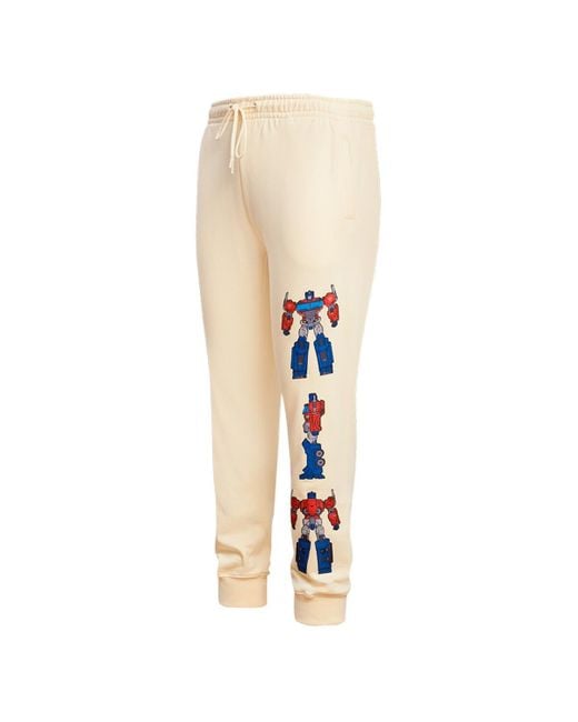 FREEZE MAX Transformers Optimus Prime joggers in White for Men | Lyst